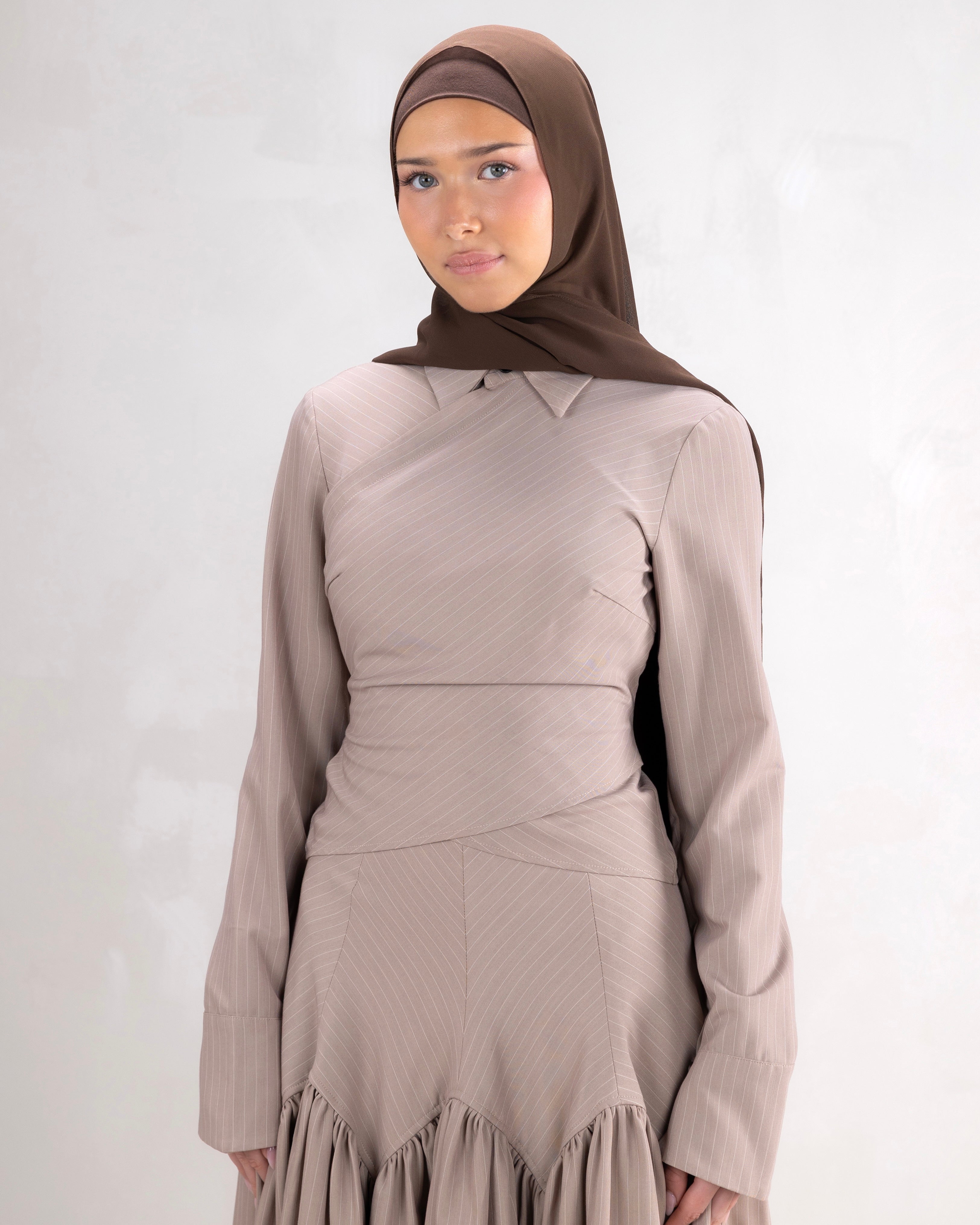 Diala Top | Taupe – batulthecollection