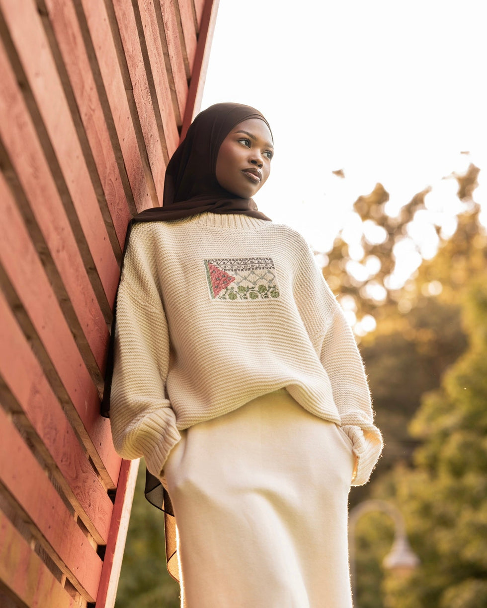Palestine Knit Sweater – batulthecollection